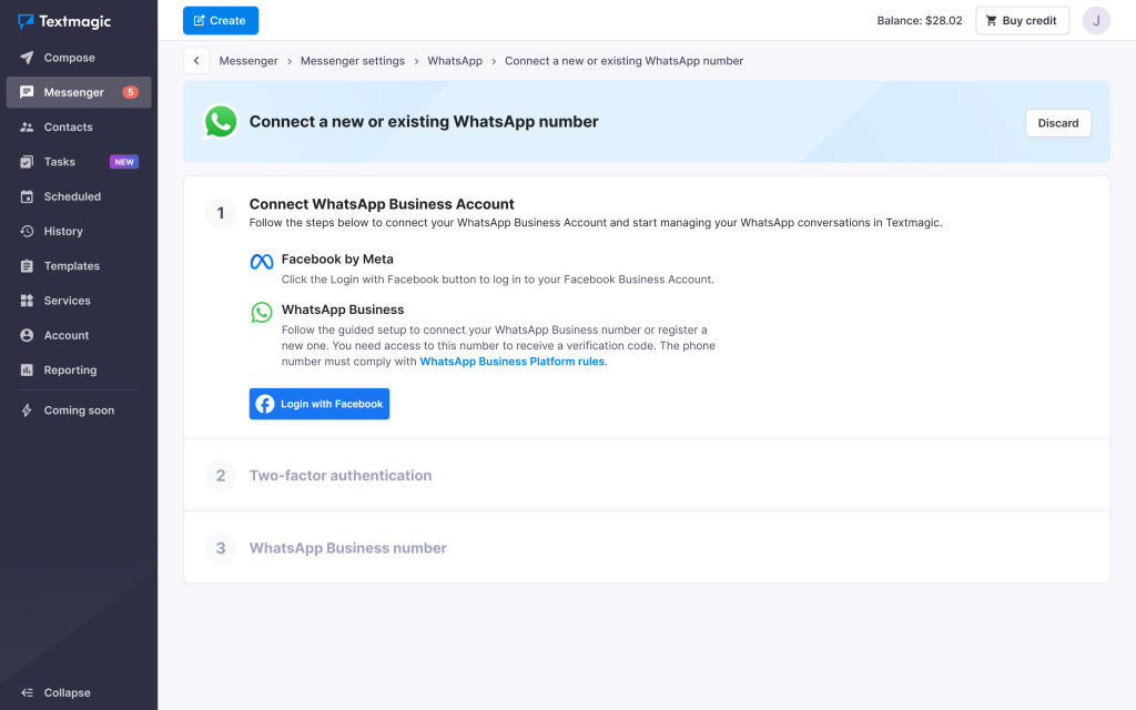 Getting started with WhatsApp integration in Textmagic | Textmagic
